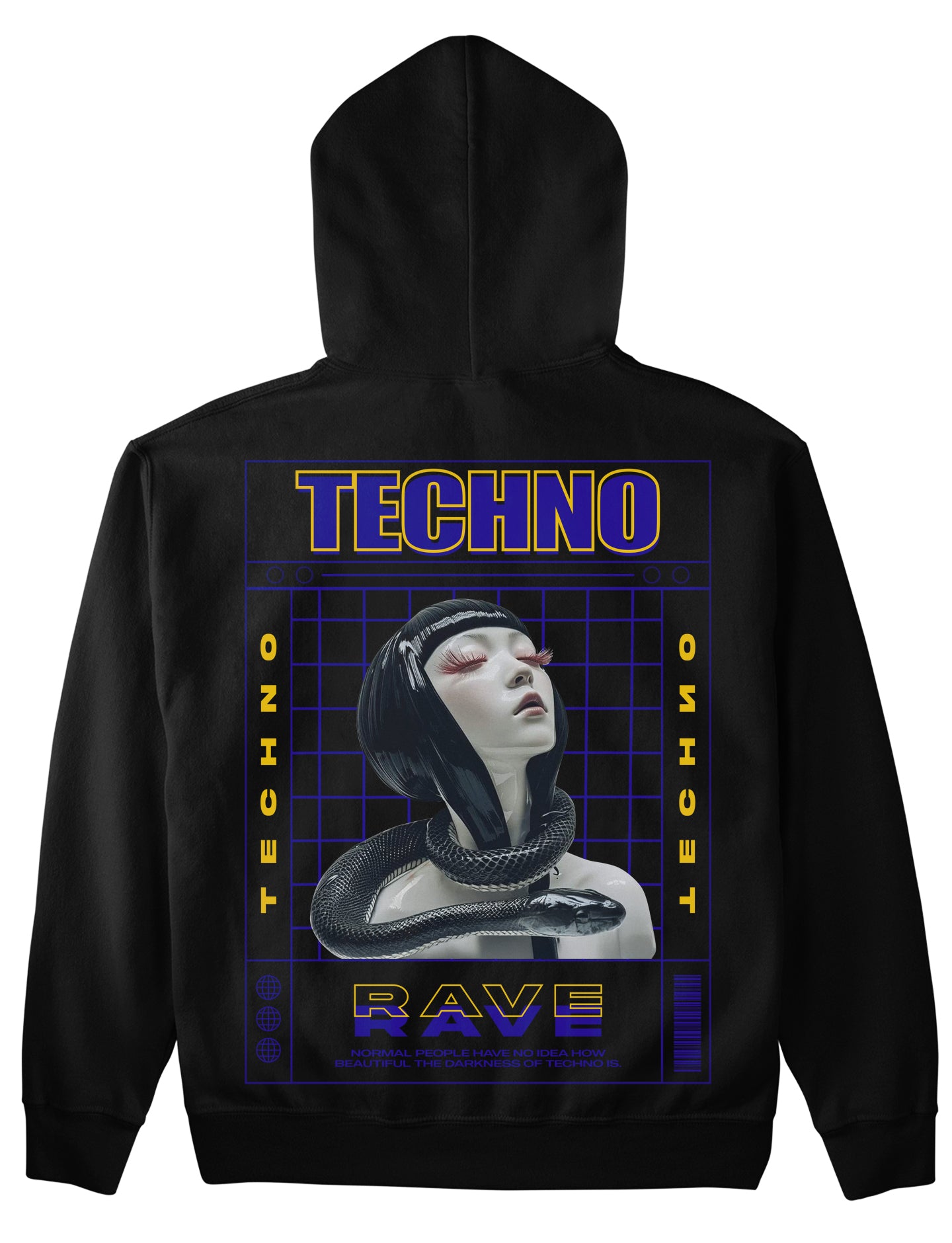 Normal (Backprint) Hoodie – Technostorm